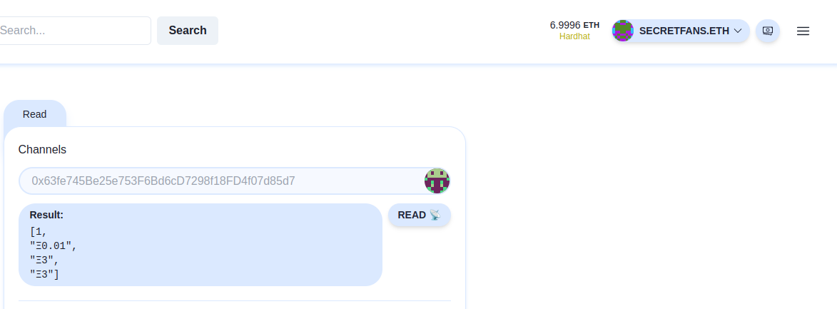 Secret Fans | ETHGlobal